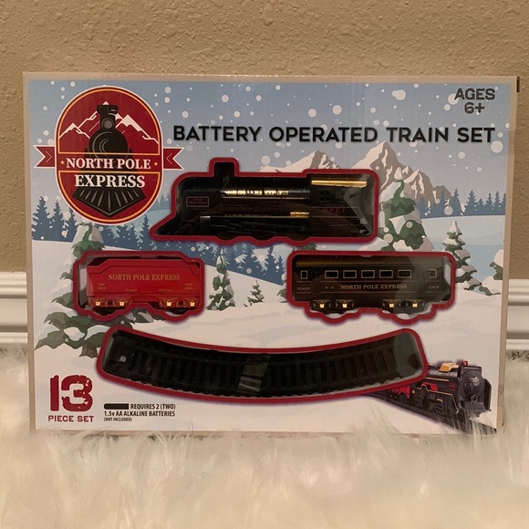 Toys | The North Pole Express Battery Operated Small Train Set | Poshmark